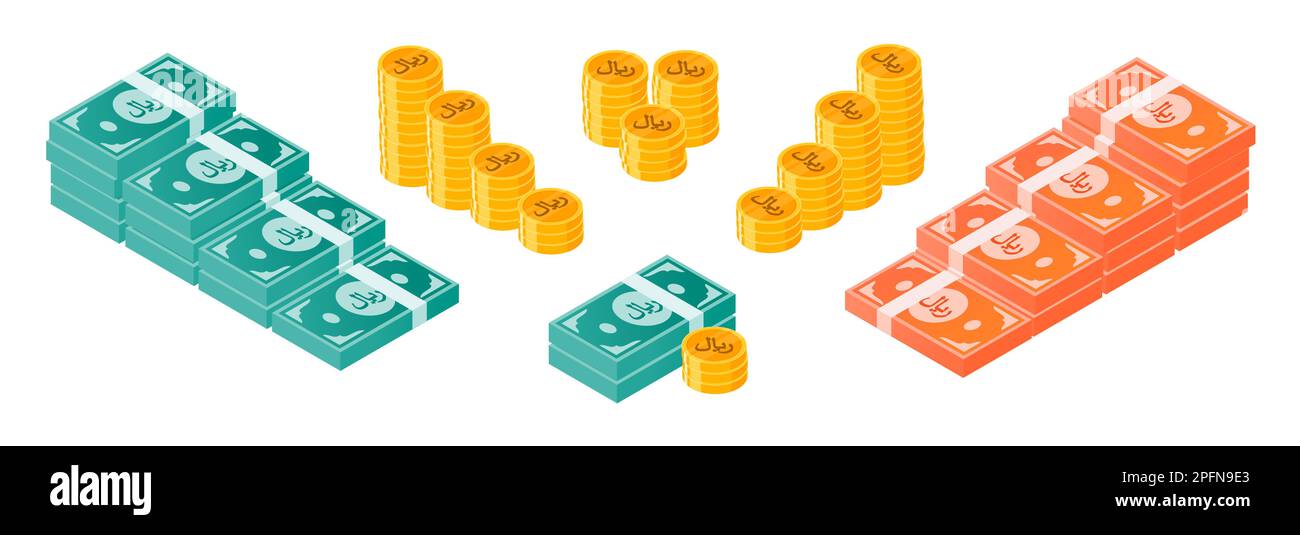 Saudi riyal coin hi-res stock photography and images - Alamy