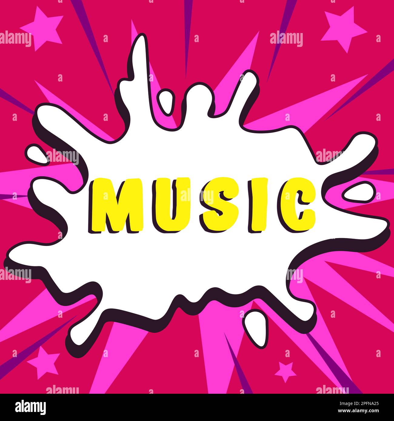 Text caption presenting Music. Word Written on vocal or instrumental ...