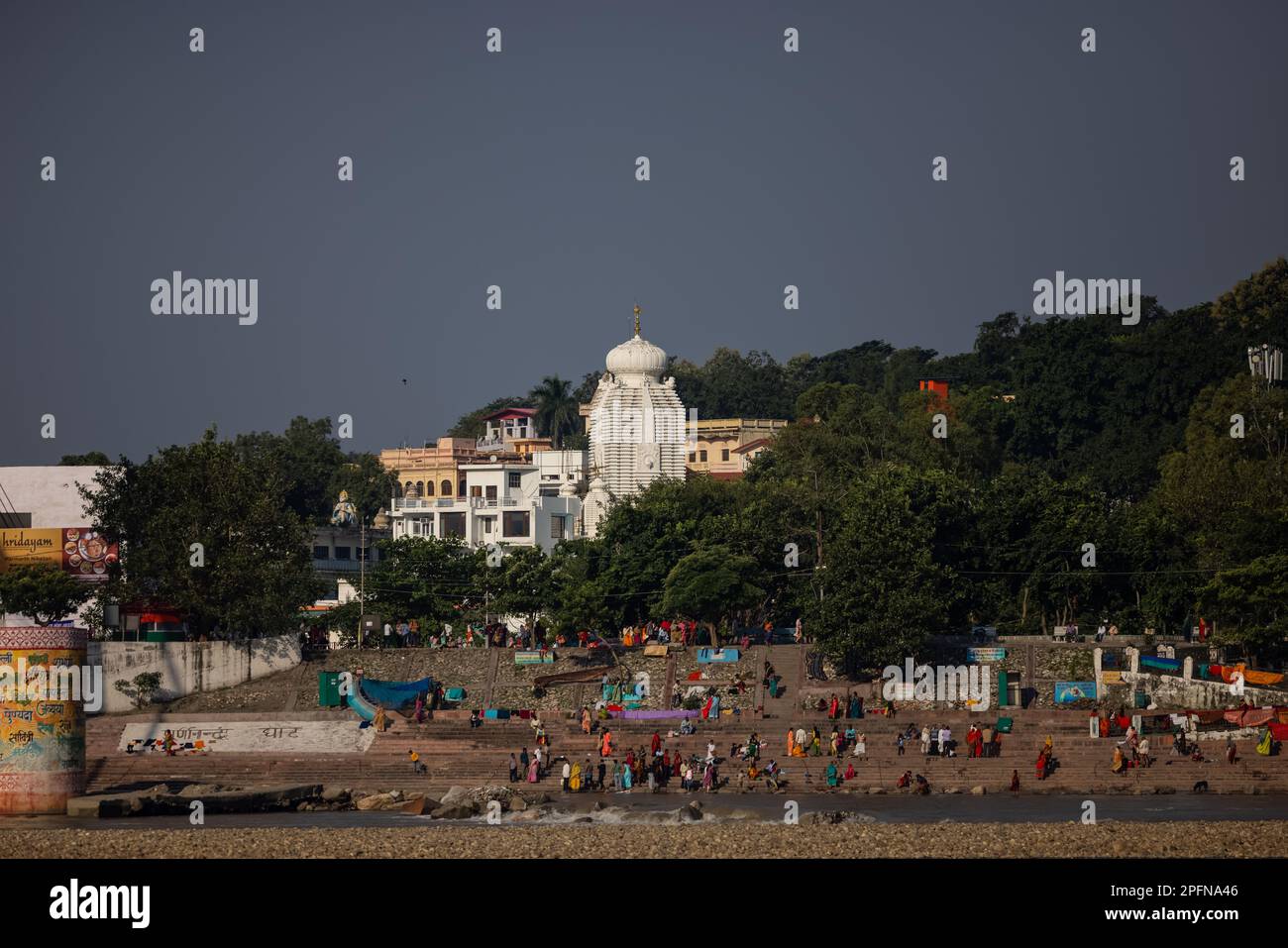 Rishikesh, Uttarakhand, India - October 2022: Hindu temple ...