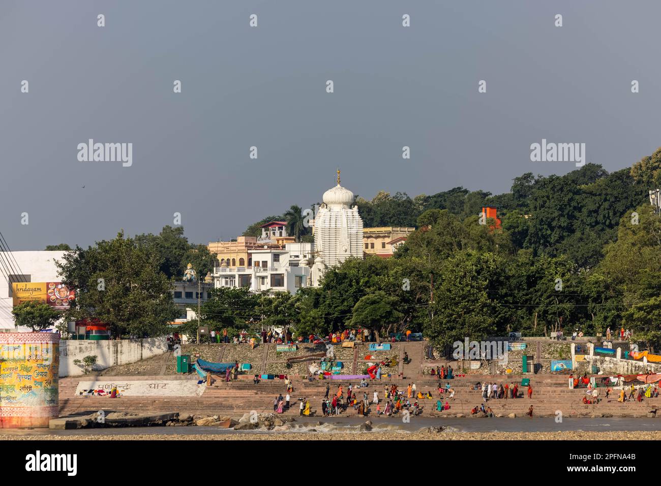Rishikesh, Uttarakhand, India - October 2022: Hindu temple ...