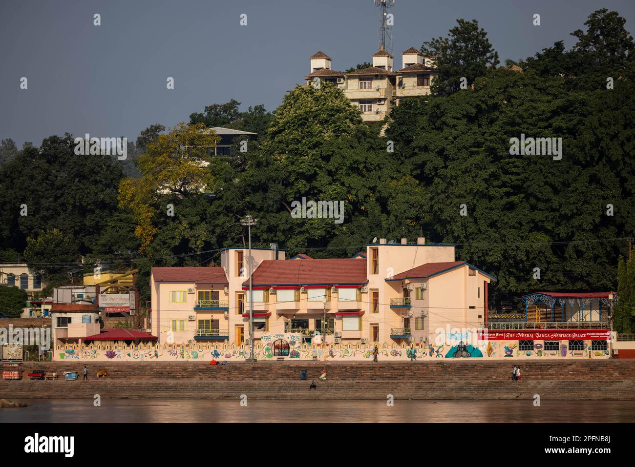 Rishikesh, Uttarakhand, India - October 2022: Building Architecture ...