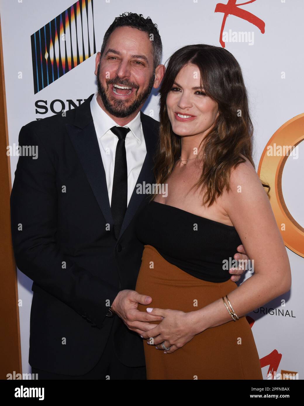 Los Angeles, California, USA. 17th Mar, 2023. Matt Katrosar and Melissa ...