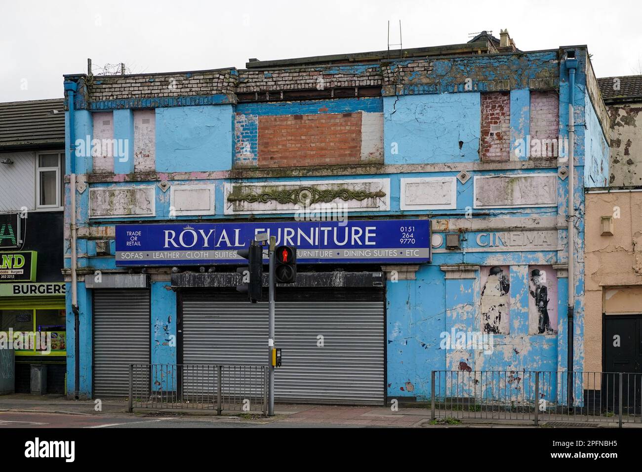 Old Theatre Royal Cinema in Breck Road Liverpool The Theatre Royal in ...