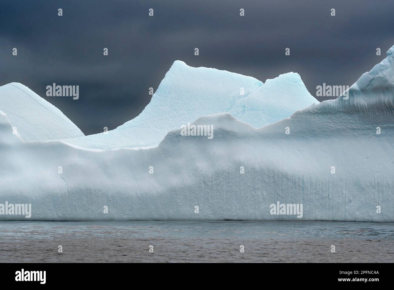 Antarctic Peninsula, Portal point. Icebergs Stock Photo - Alamy