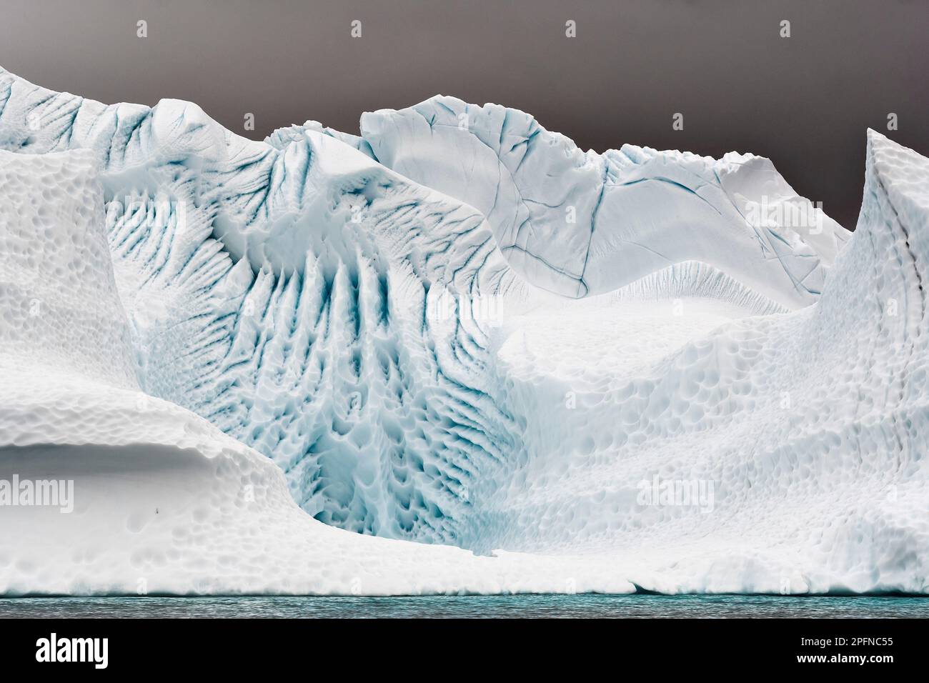 Cyan reflections in the iceberg hi-res stock photography and images - Alamy