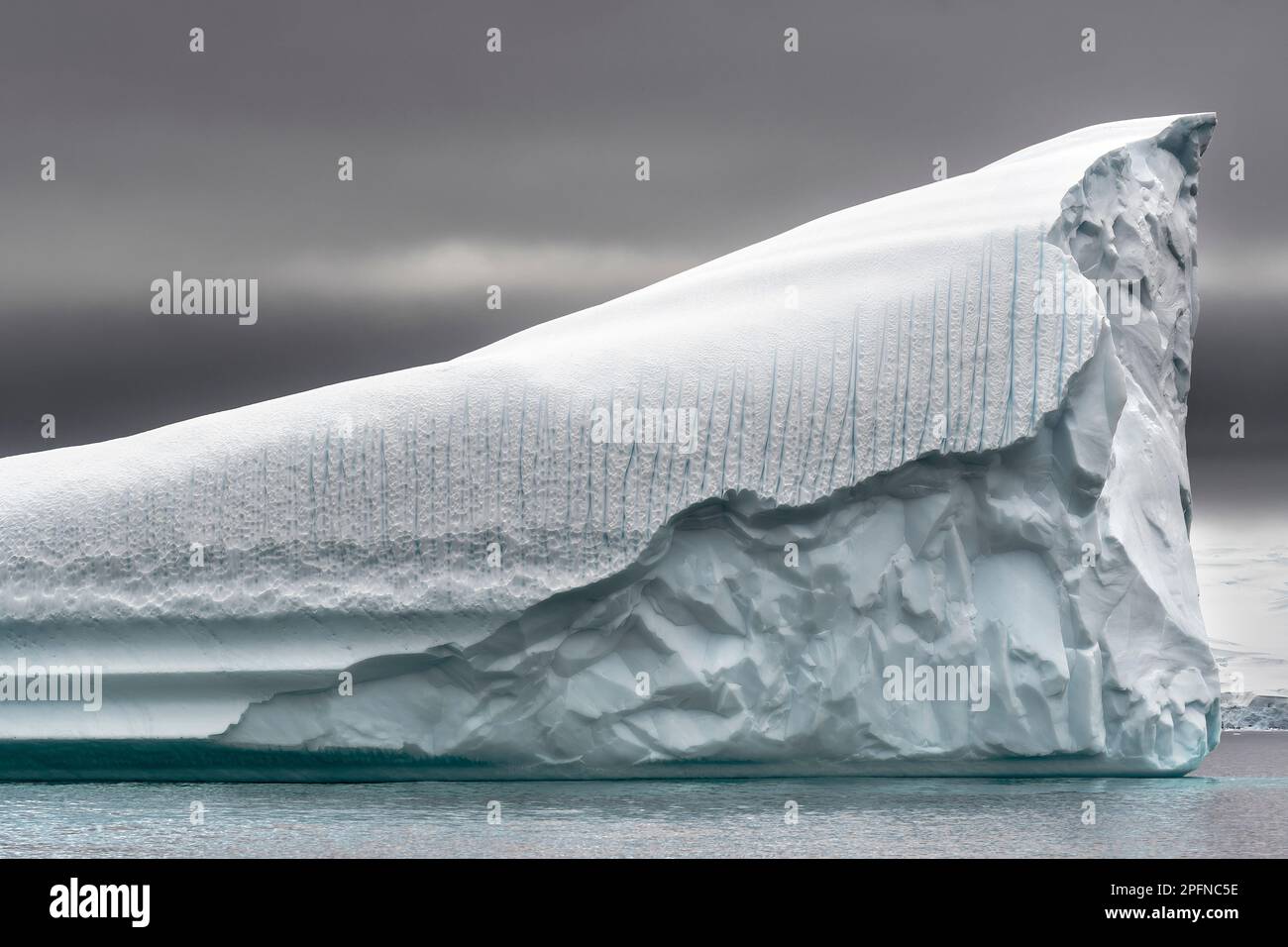 Antarctic Peninsula, Portal point. Icebergs Stock Photo - Alamy