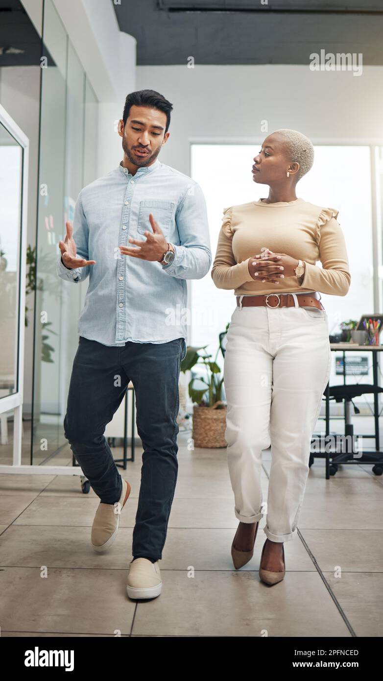 Business people walking, talking and planning company strategy, career ...