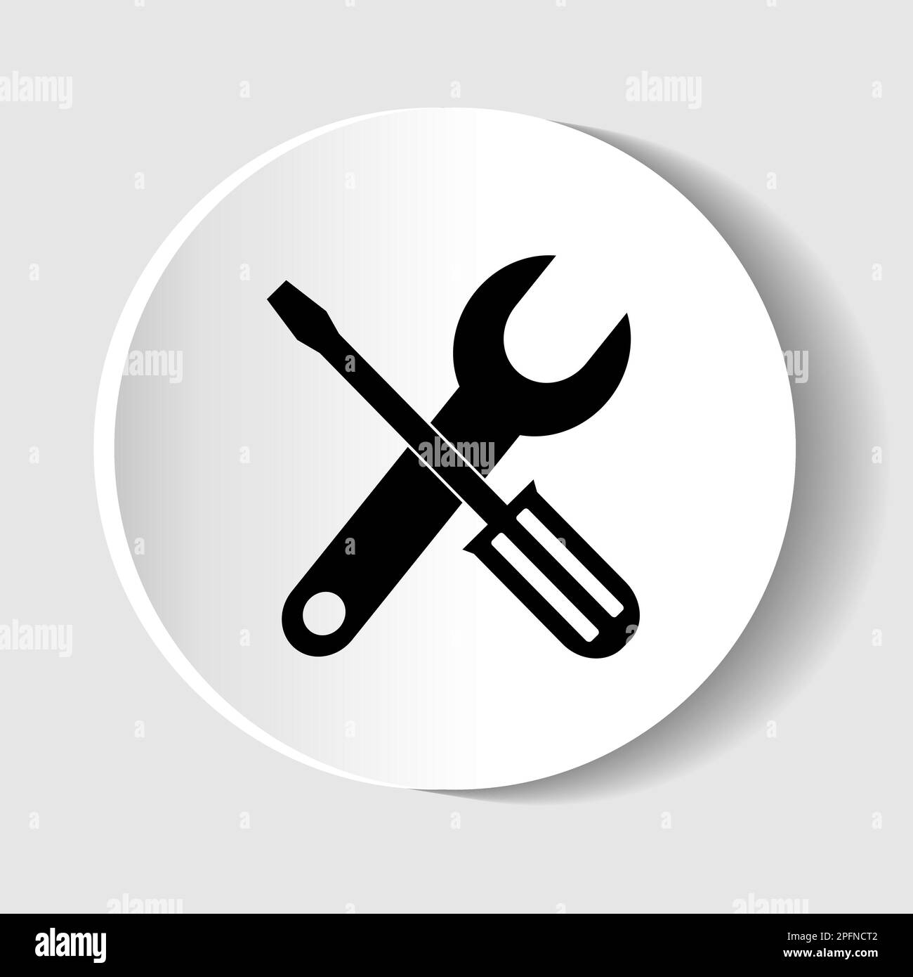 Tool vector icon Stock Vector Image & Art - Alamy