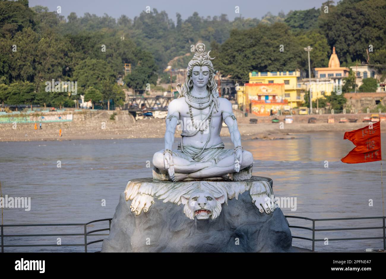 Lord Shiva, Handmade statue of lord shiv with plain background near ...