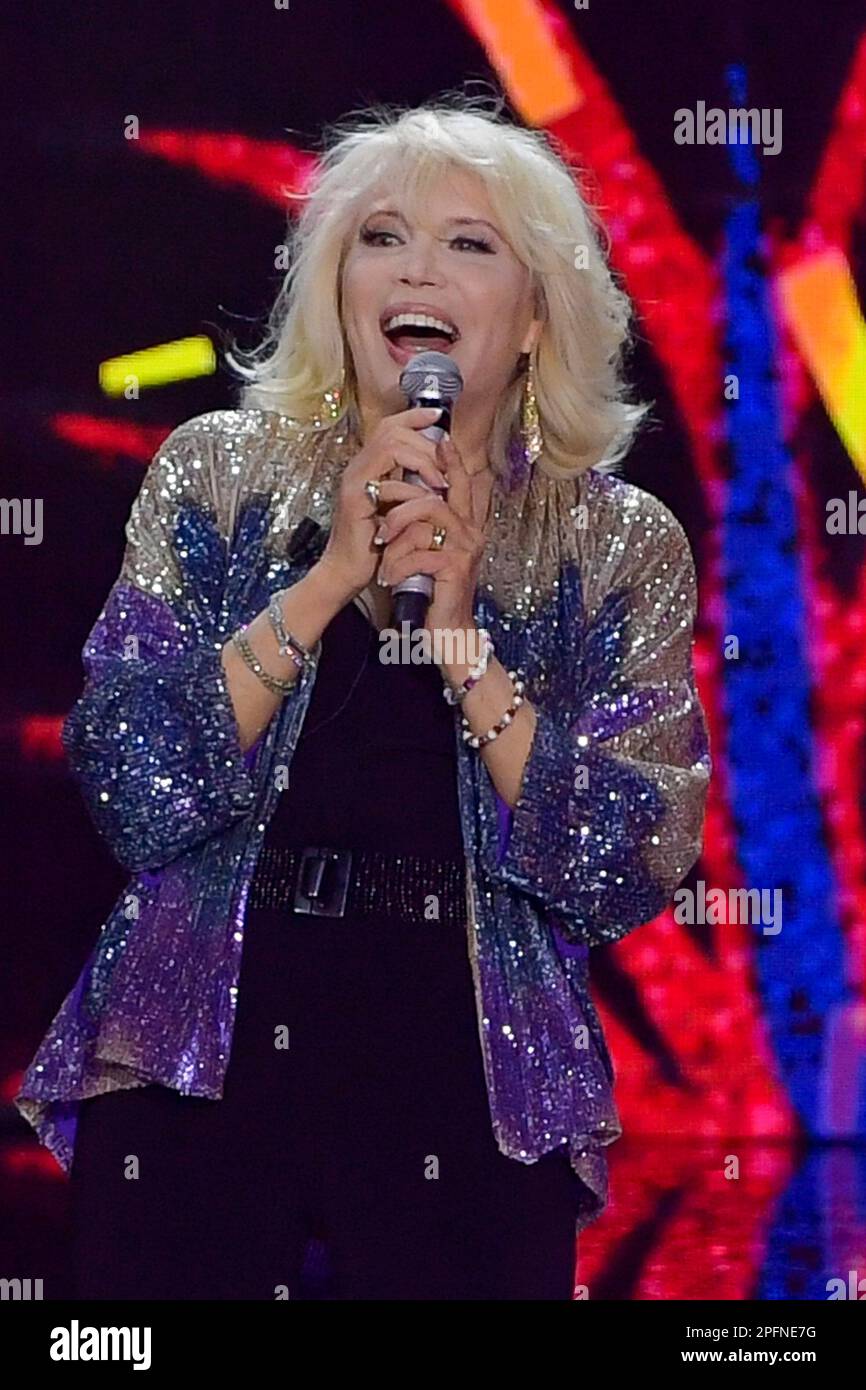 Rome, Italy. 13th Mar, 2023. Amanda Lear attends the second episode of ...