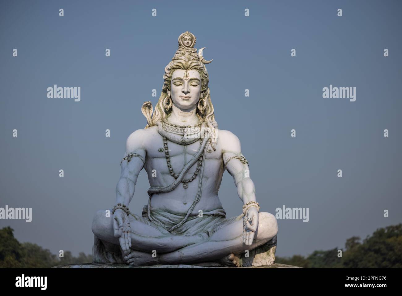 Lord Shiva, Handmade statue of lord shiv with plain background near ...