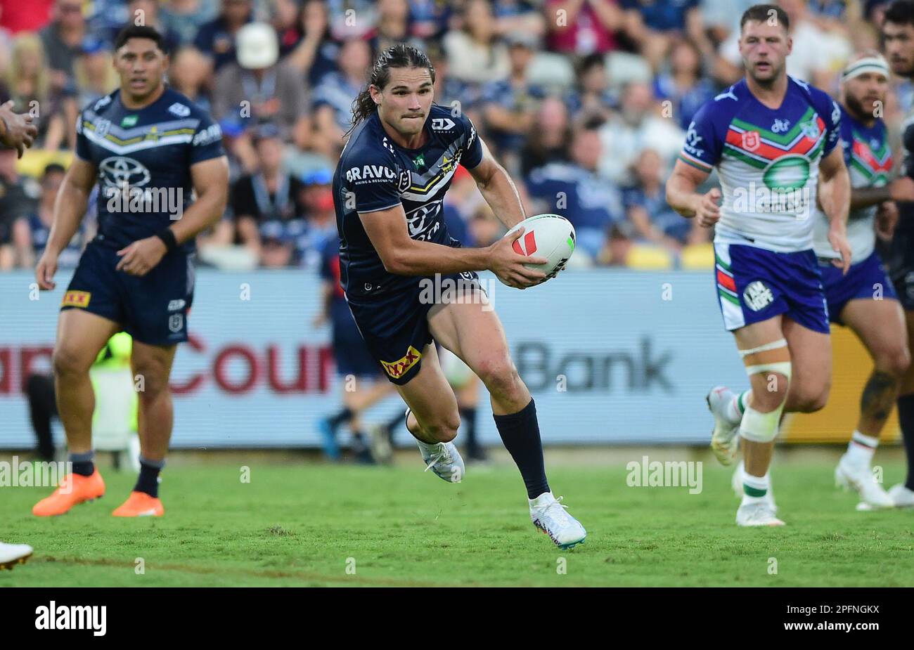 Tom Chester of the Cowboys during the NRL Round 3 match between the ...