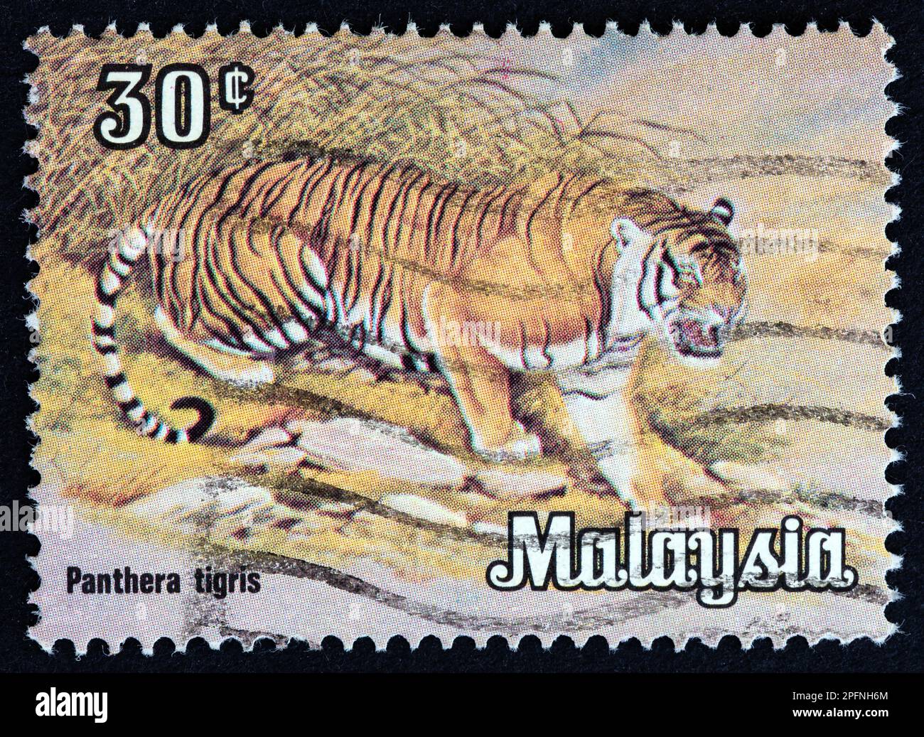 MALAYSIA - CIRCA 1979: A stamp printed in Malaysia from the "Animals ...