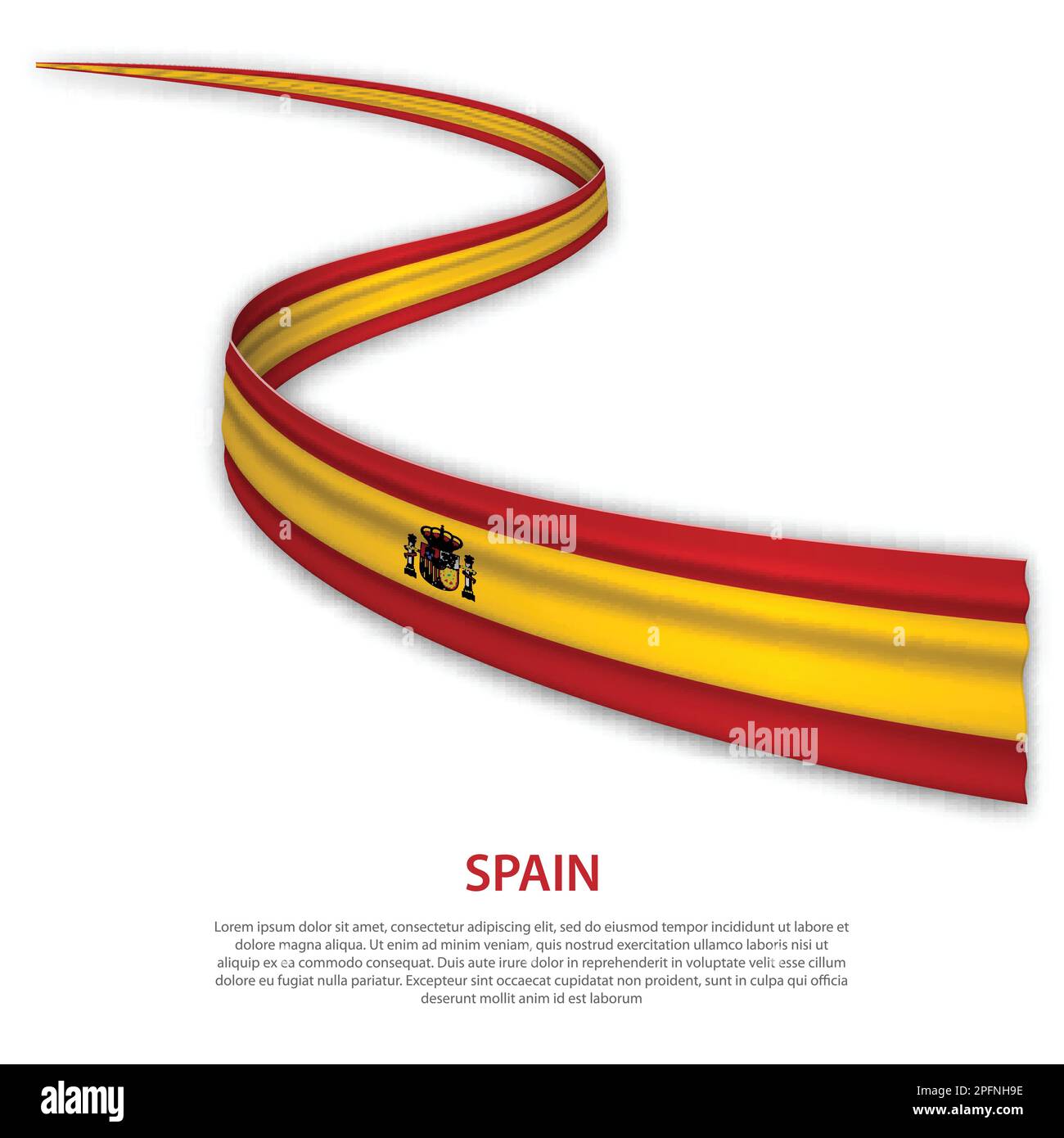 Stripe border the spain hi-res stock photography and images - Alamy