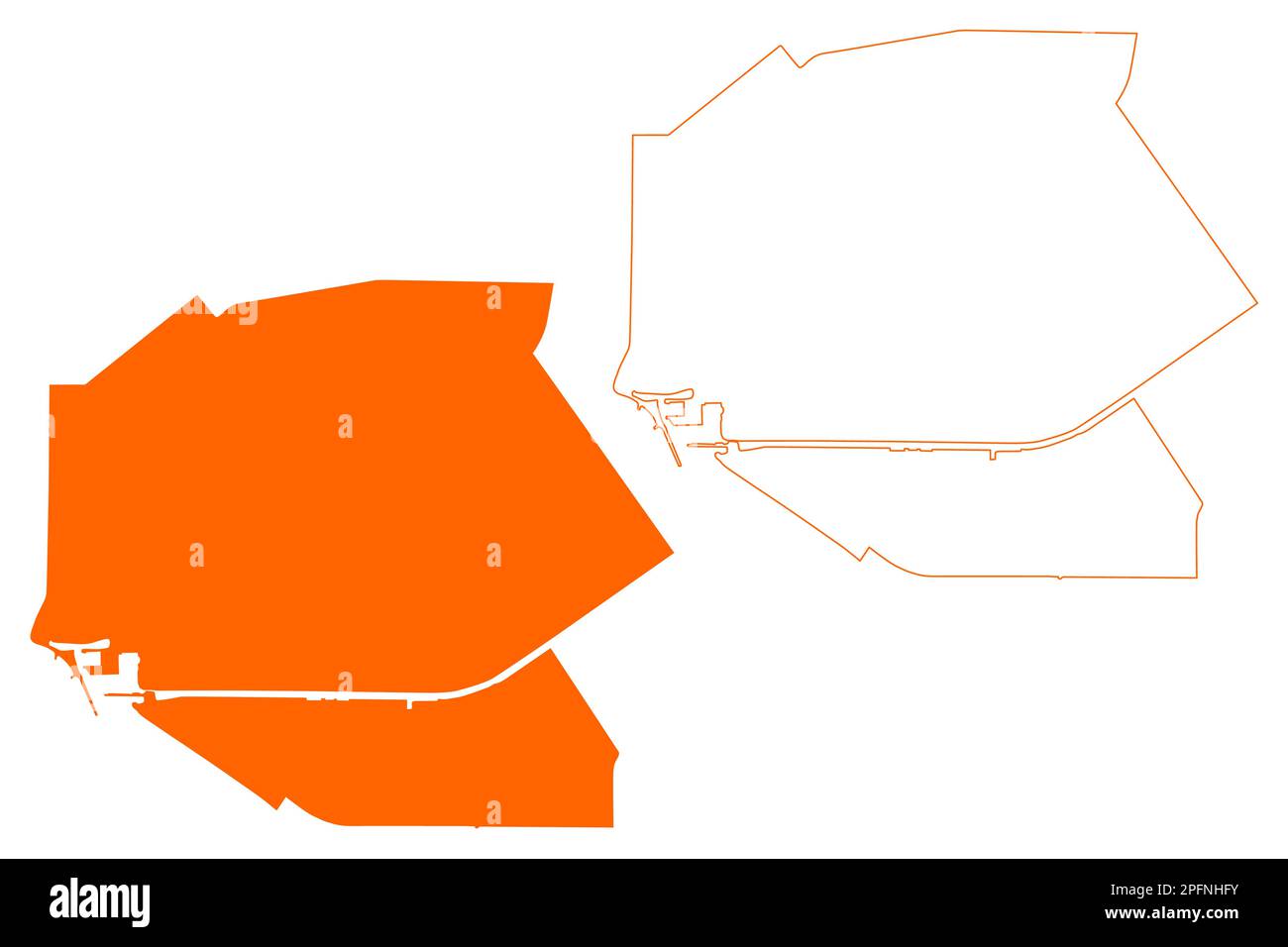 Urk municipality (Kingdom of the Netherlands, Holland, Flevoland ...