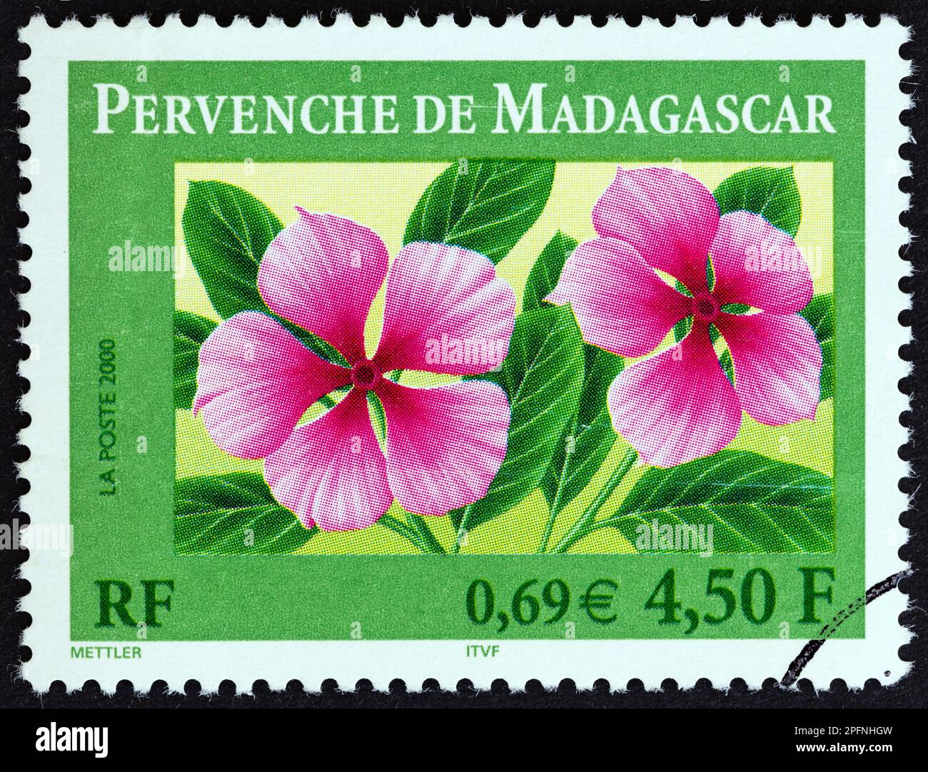 FRANCE - CIRCA 2000: A stamp printed in France shows Madagascar ...