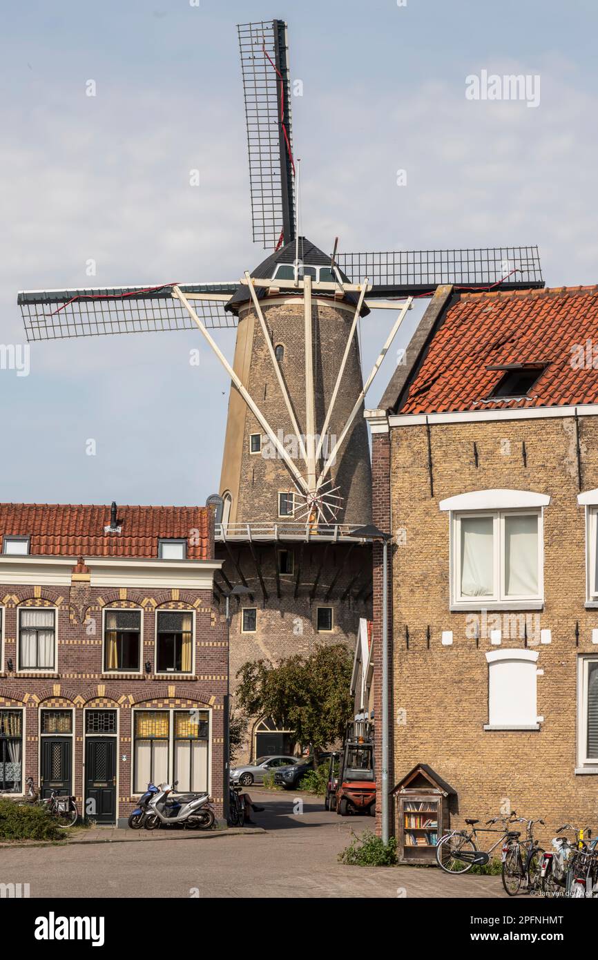 Gouda netherlands windmill hi-res stock photography and images - Alamy