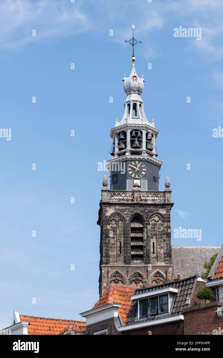 Famous sint janskerk clock tower hi-res stock photography and images ...
