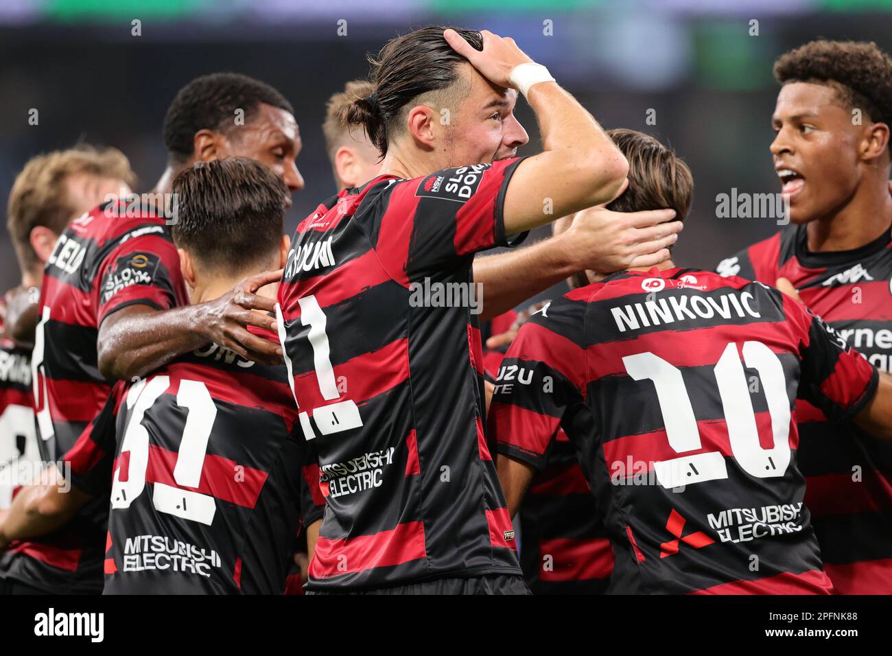 Sydney, Australia. 18th Mar, 2023. Amor Layouni of Western Sydney ...