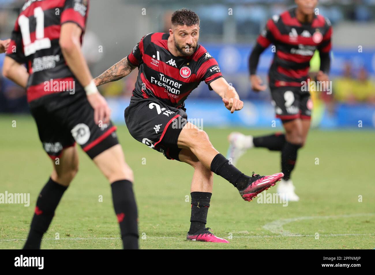Sydney, Australia. 18th Mar, 2023. Brandon Borrello of Western Sydney ...