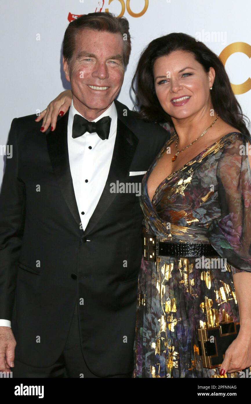 Los Angeles, CA. 17th Mar, 2023. Peter Bergman, Heather Tom at arrivals ...