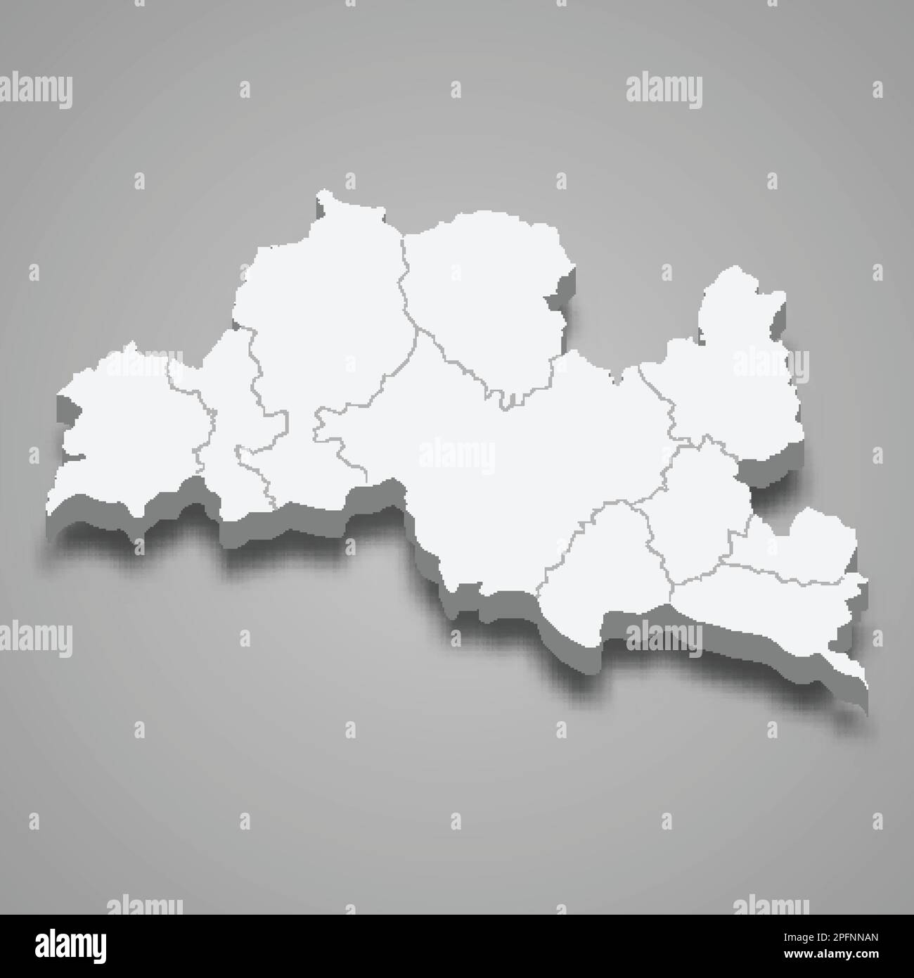 Map of smolyan Black and White Stock Photos & Images - Alamy