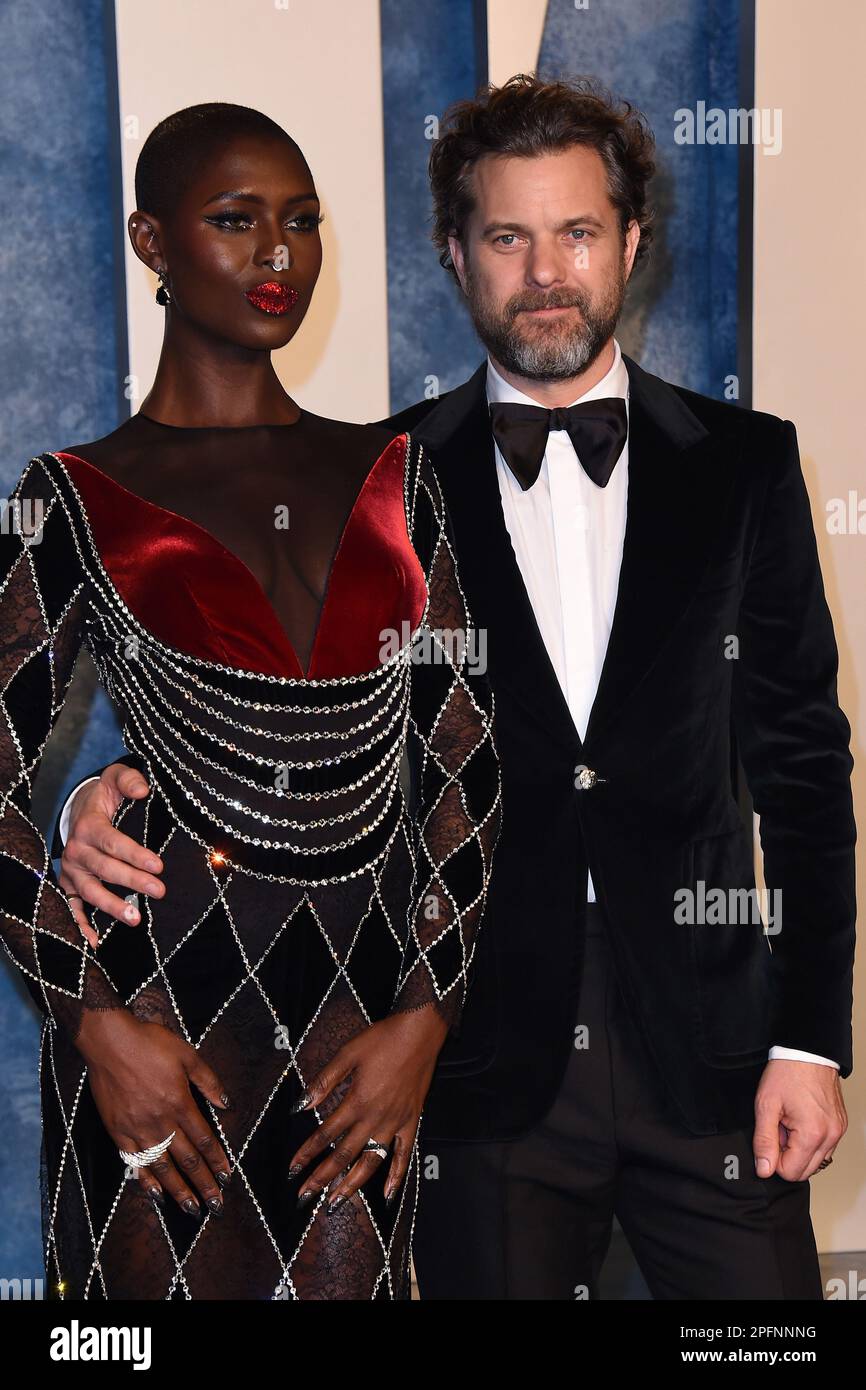 LOS ANGELES - MAR 12: Jodie Turner-Smith, Joshua Jackson at the 2023 ...