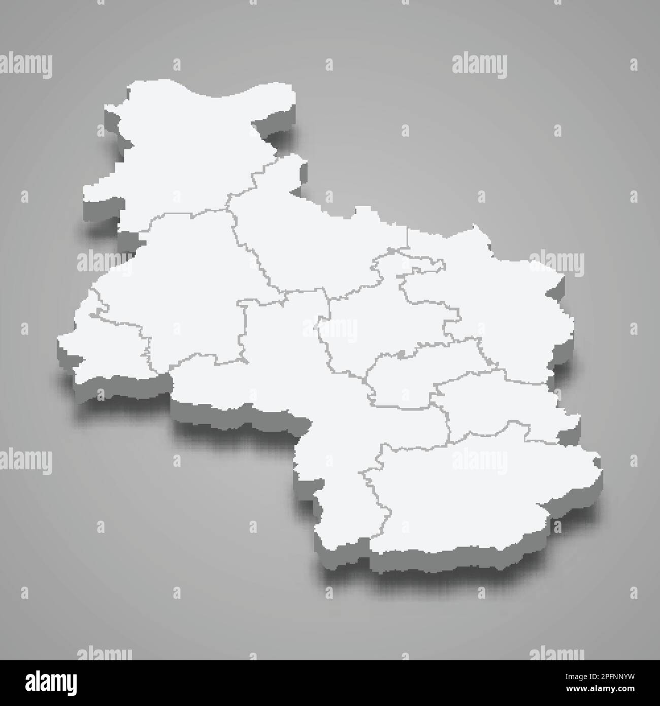 Veliko tarnovo vector outline map hi-res stock photography and images ...