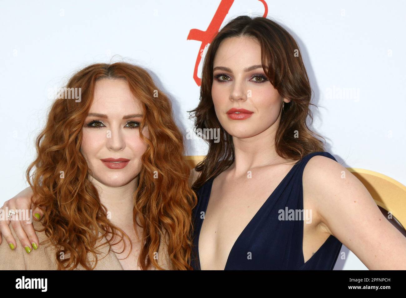 LOS ANGELES - MAR 17: Camryn Grimes, Cait Fairbanks at the 50th Anniversary of The Young and The ...
