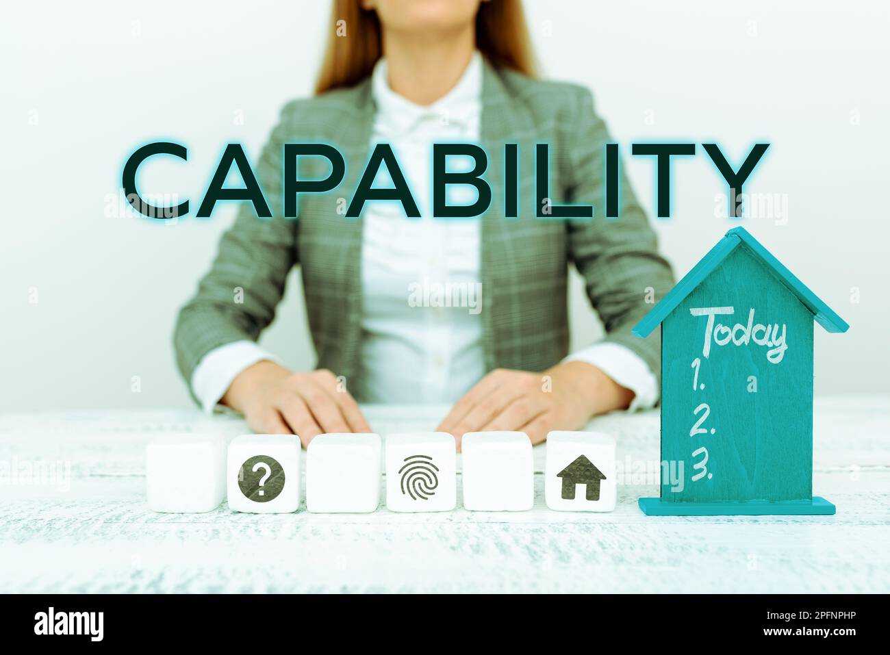 Sign displaying Capability. Conceptual photo the facility or potential ...