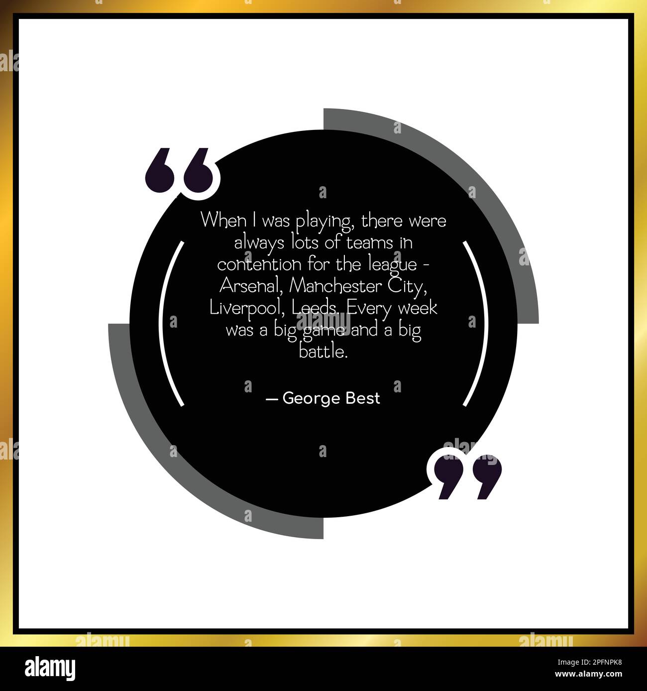 George best quotes hi-res stock photography and images - Alamy