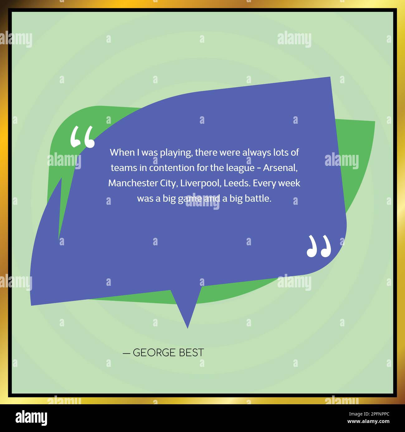 George best quotes hi-res stock photography and images - Alamy