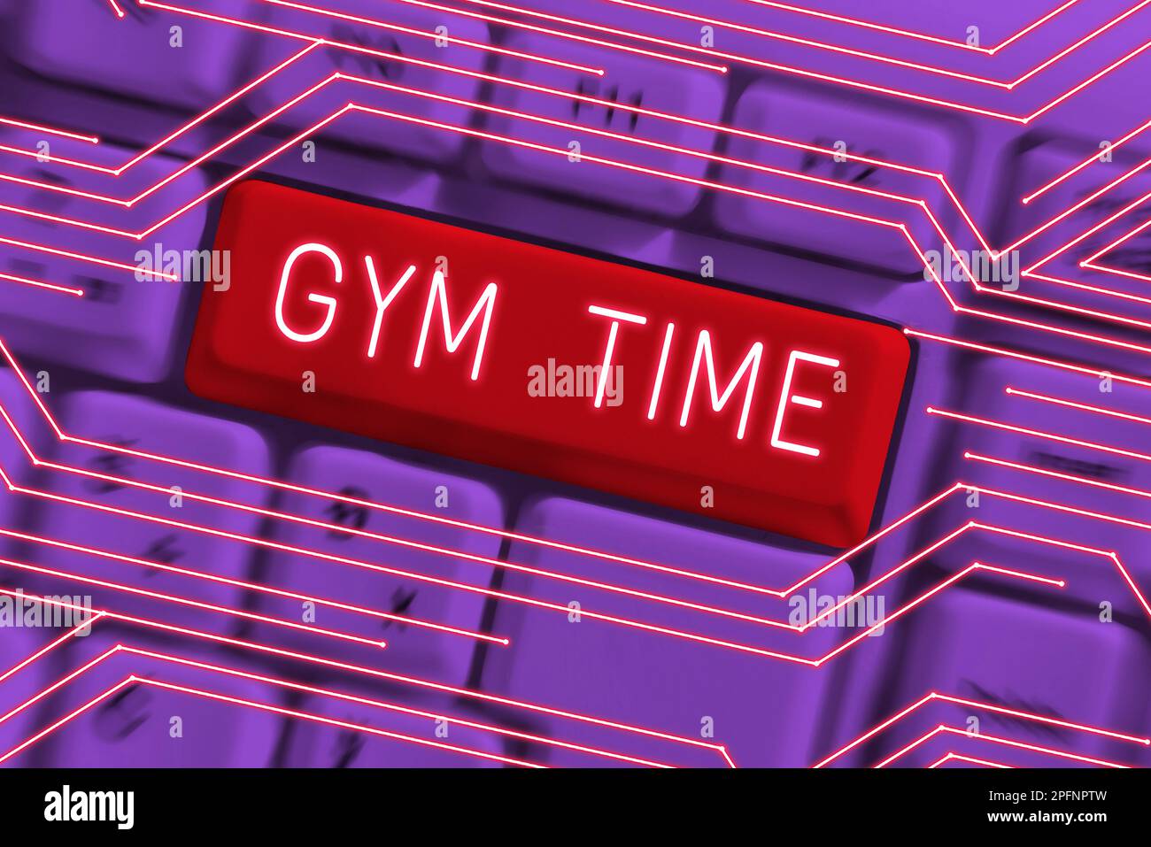 Sign displaying Gym Time. Business concept a motivation to start ...