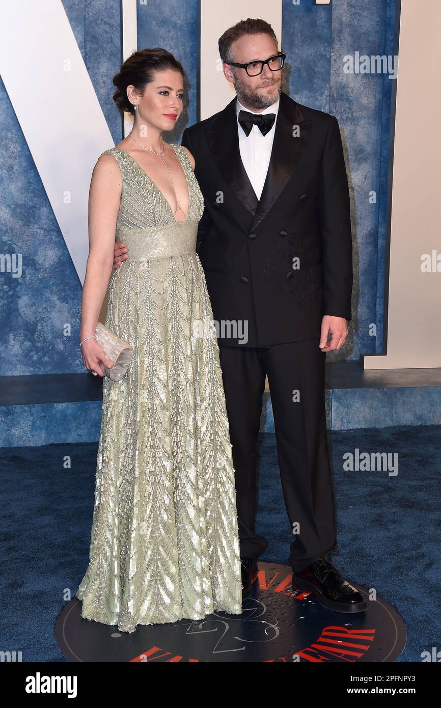 Seth rogan wife hi-res stock photography and images - Alamy