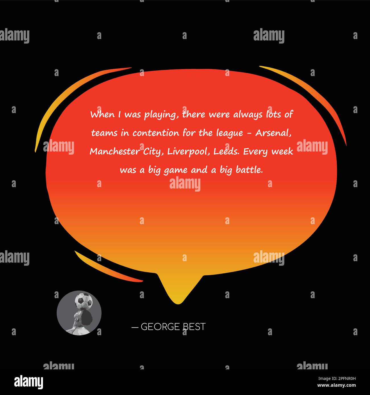 George best quotes hi-res stock photography and images - Alamy