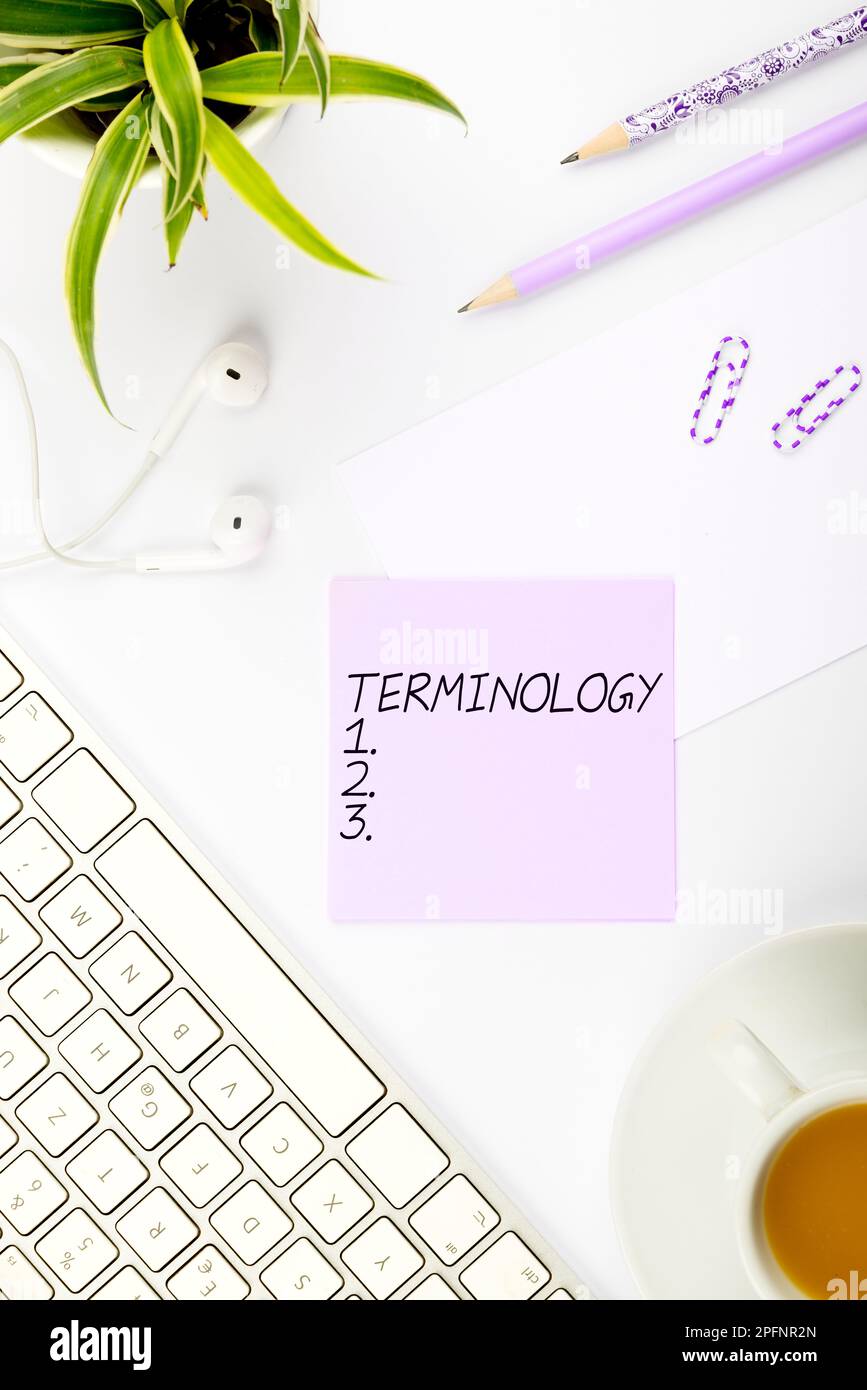 Inspiration showing sign Terminology. Business showcase Terms used with ...