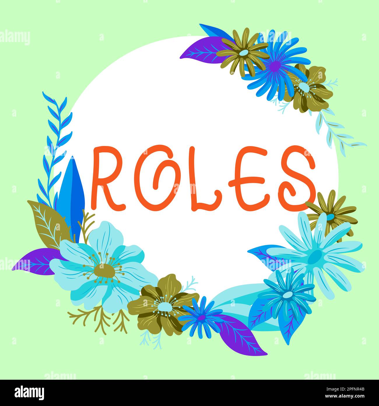 Handwriting text Roles. Conceptual photo part played by person thing in ...