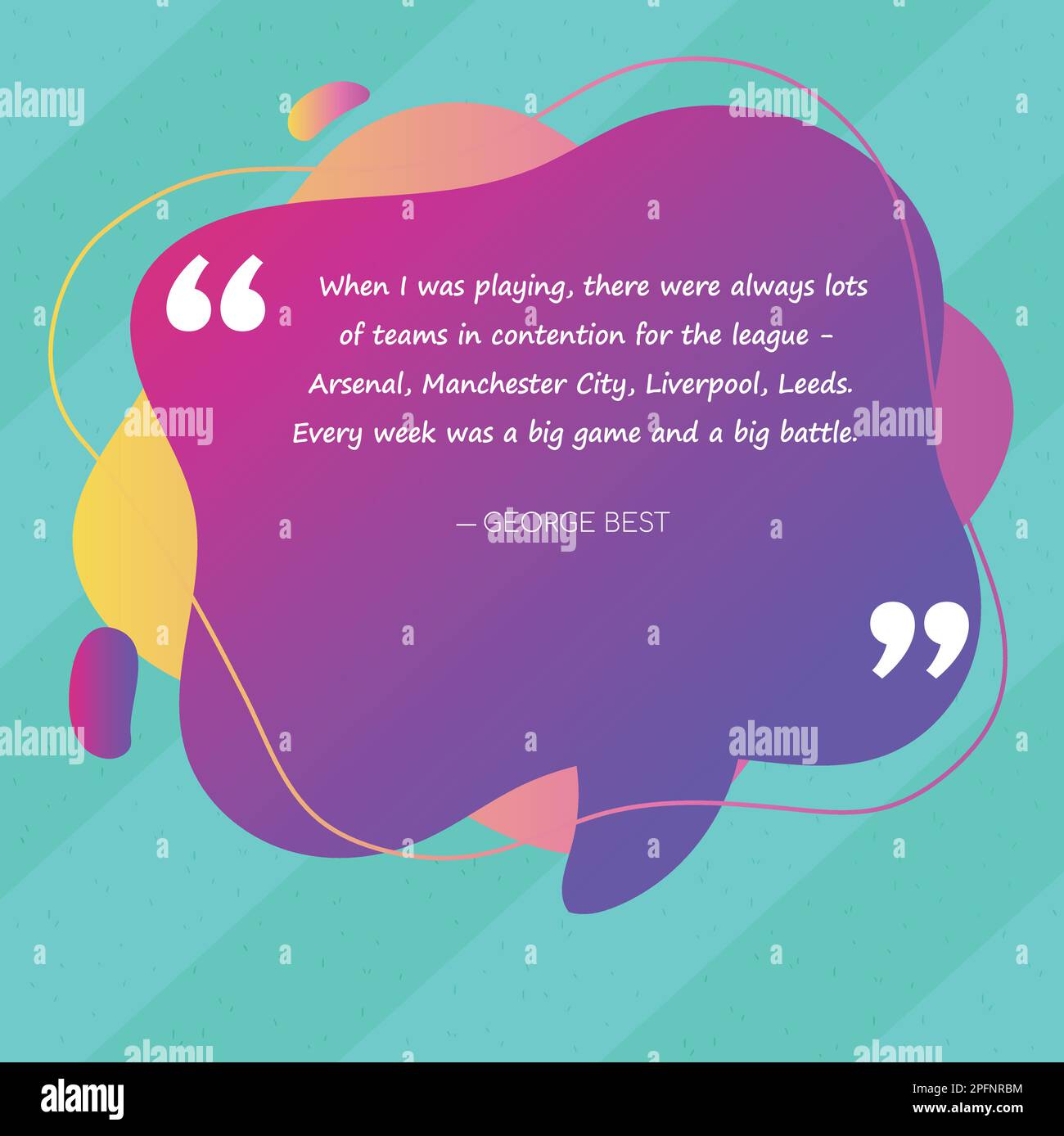 George best vector hi-res stock photography and images - Alamy