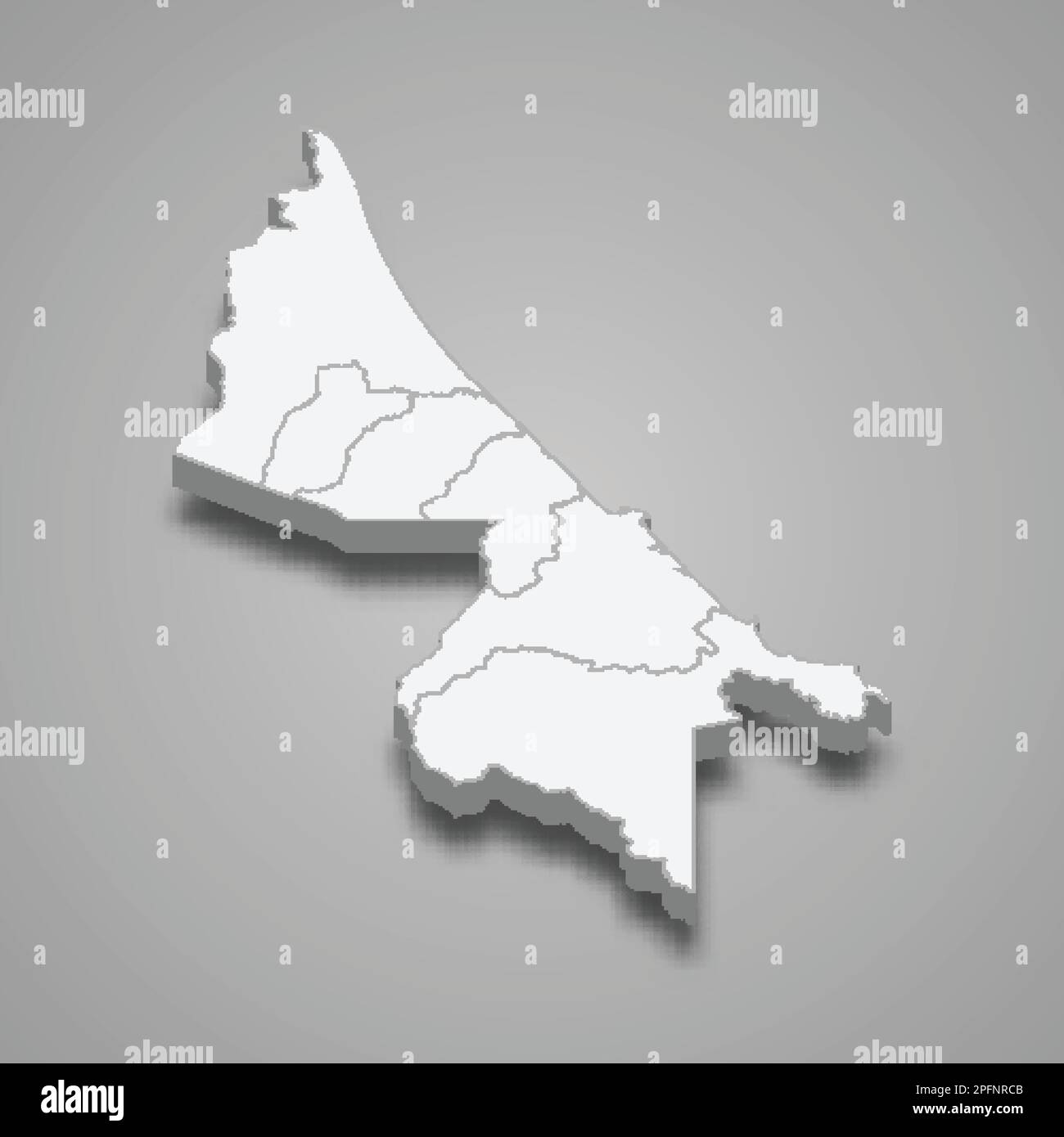 Limon province costa rica map hi-res stock photography and images - Alamy