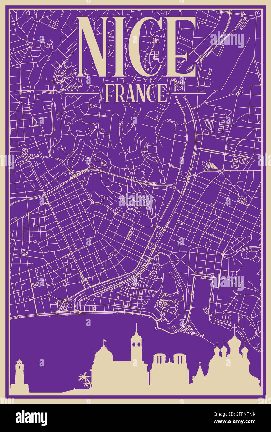 Nice, france Stock Vector Images - Alamy