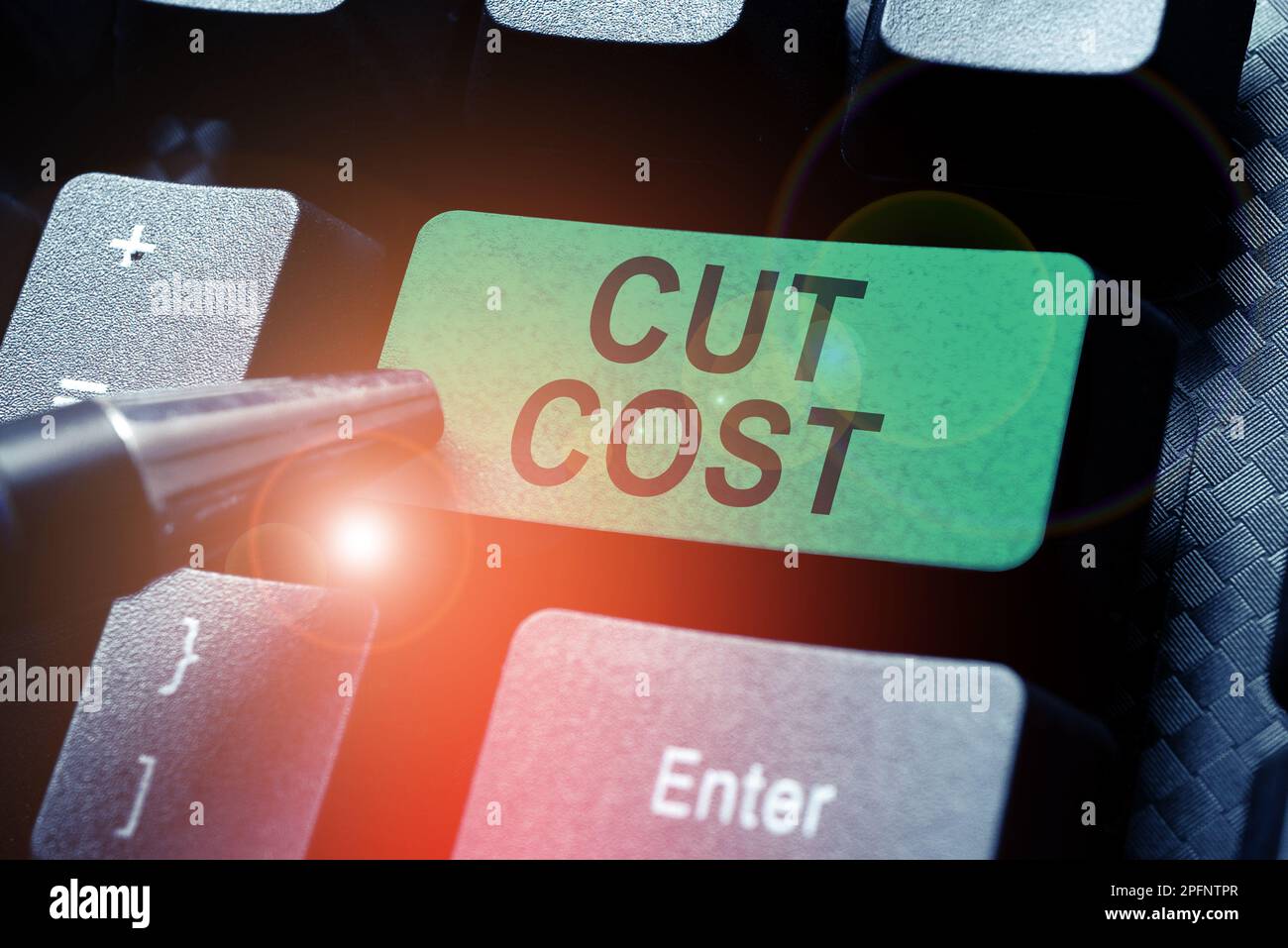 Text sign showing Cut Cost. Business approach Measures implemented to ...