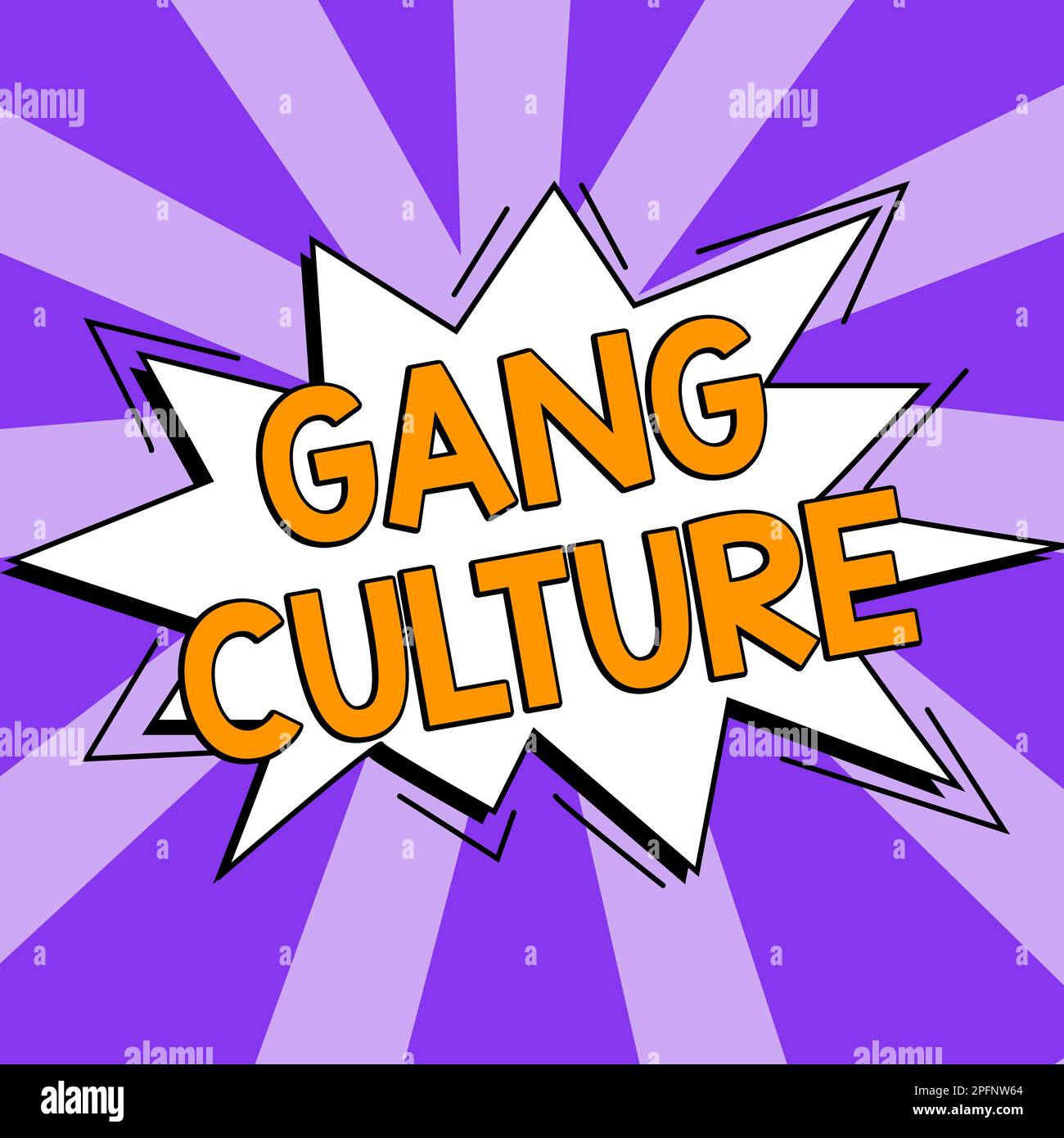 Hand writing sign Gang Culture. Business overview particular ...