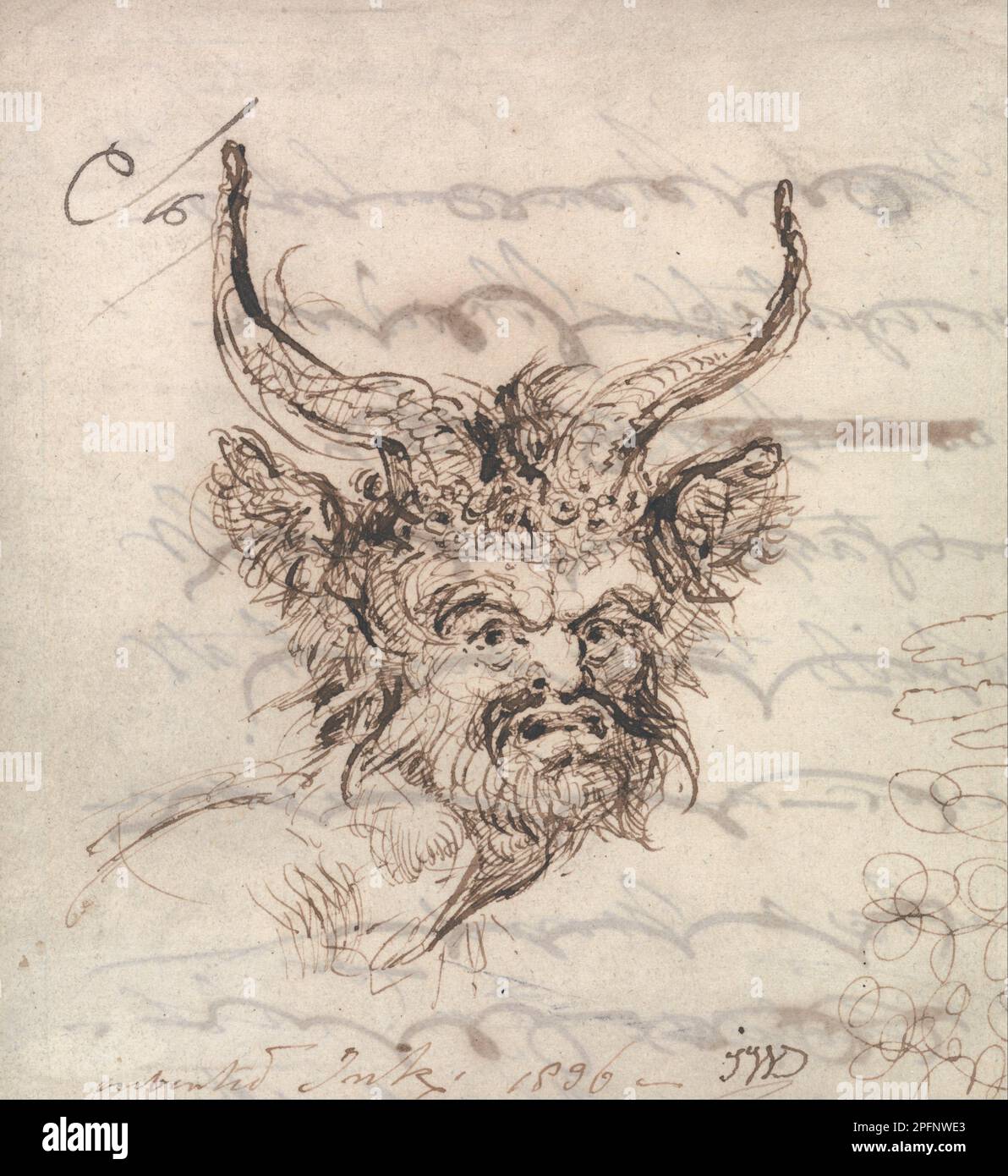 Satyrs head hi-res stock photography and images - Alamy