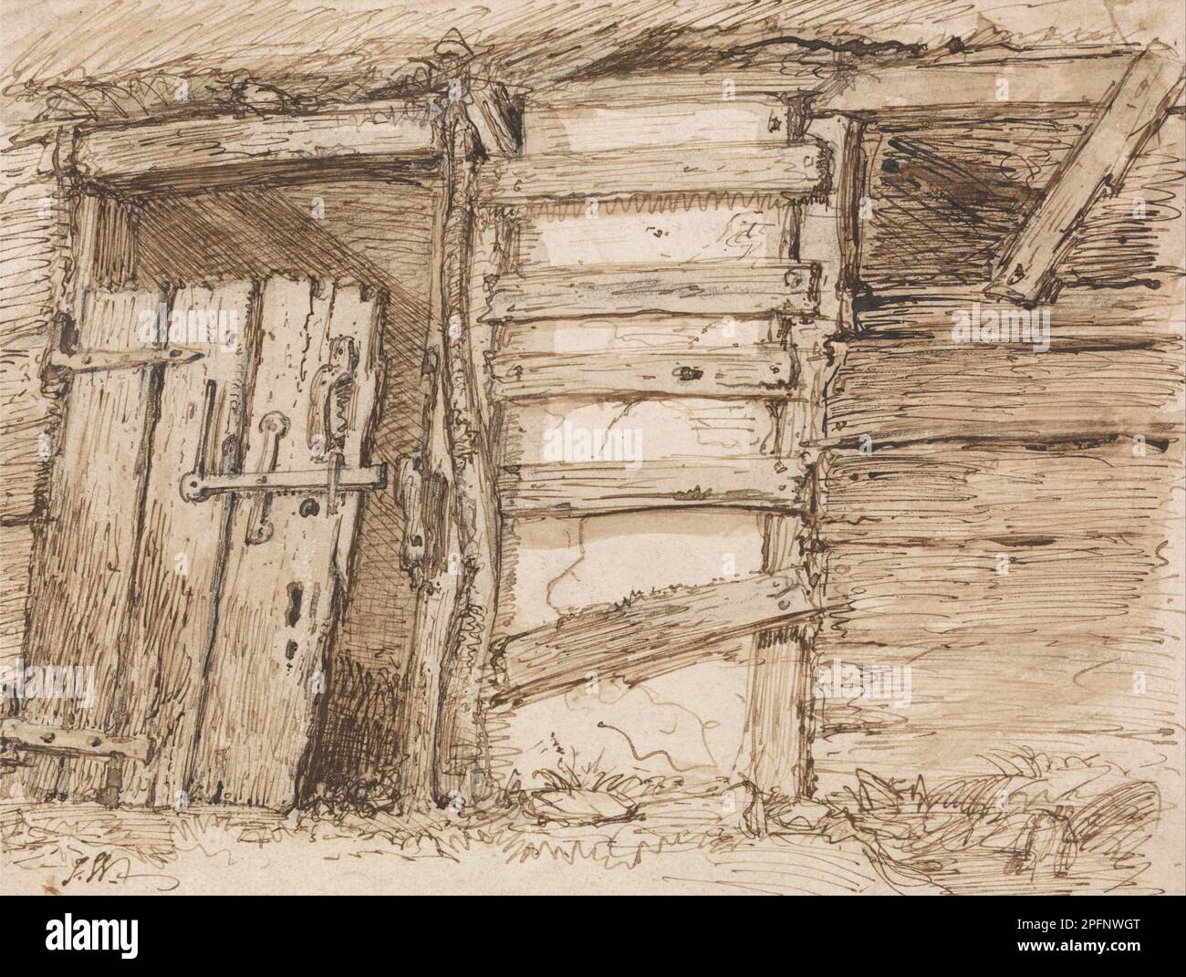 Classic old outhouse hi-res stock photography and images - Alamy