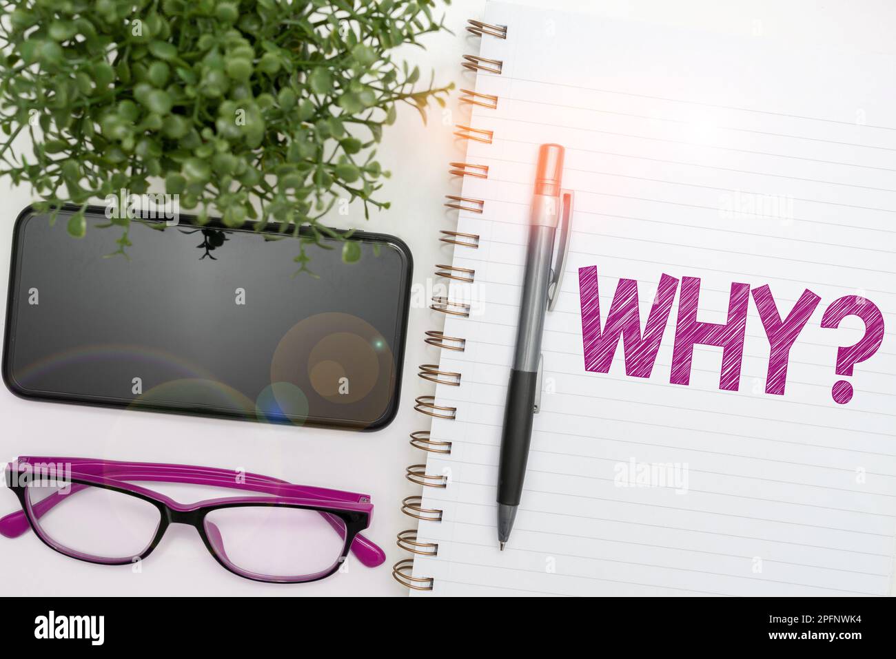 Text sign showing Why. Conceptual photo Asking for what reason and ...