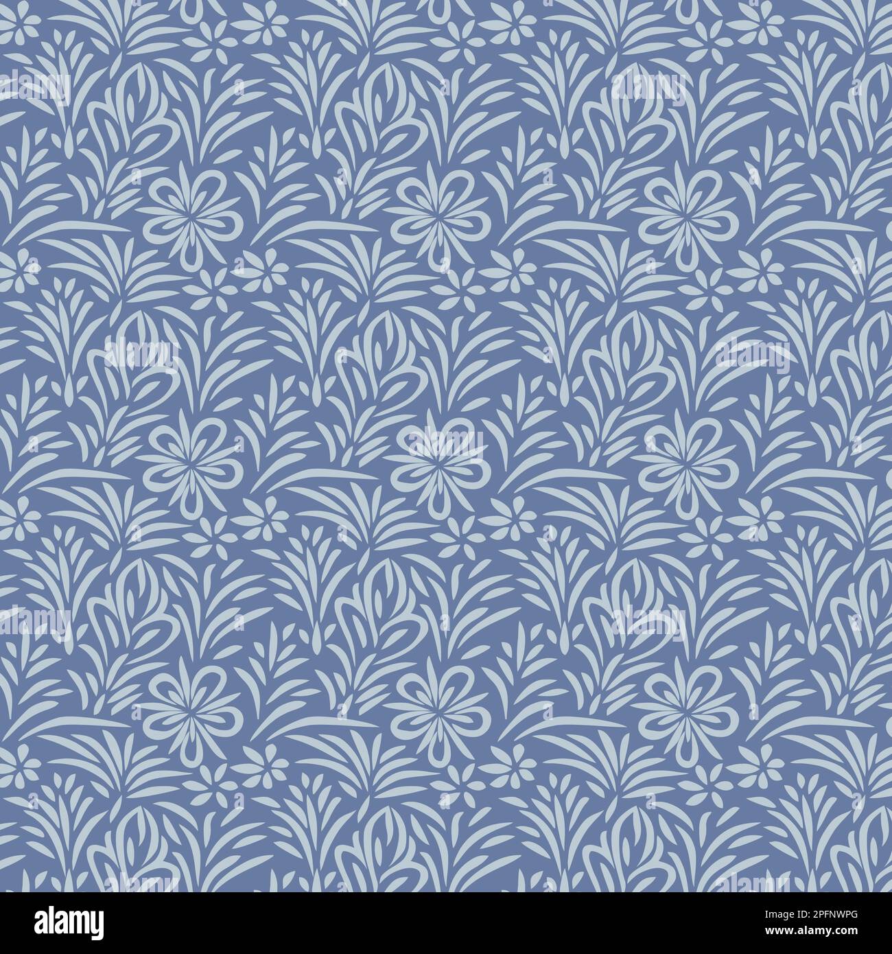 Vintage floral wallpaper pattern Stock Vector Images - Alamy