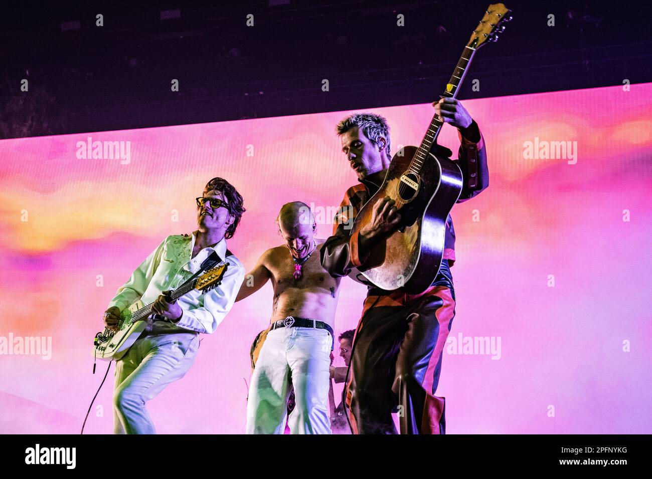 AMSTERDAM - The Hague band Goldband with Boaz Kok, Karel Gerlach, Milo ...