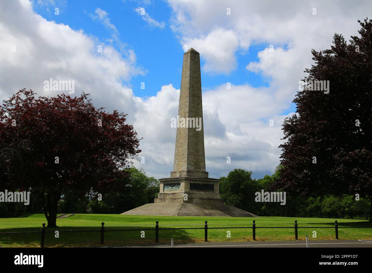 Wellington Monument, Dublin, Ireland Stock Photo - Alamy