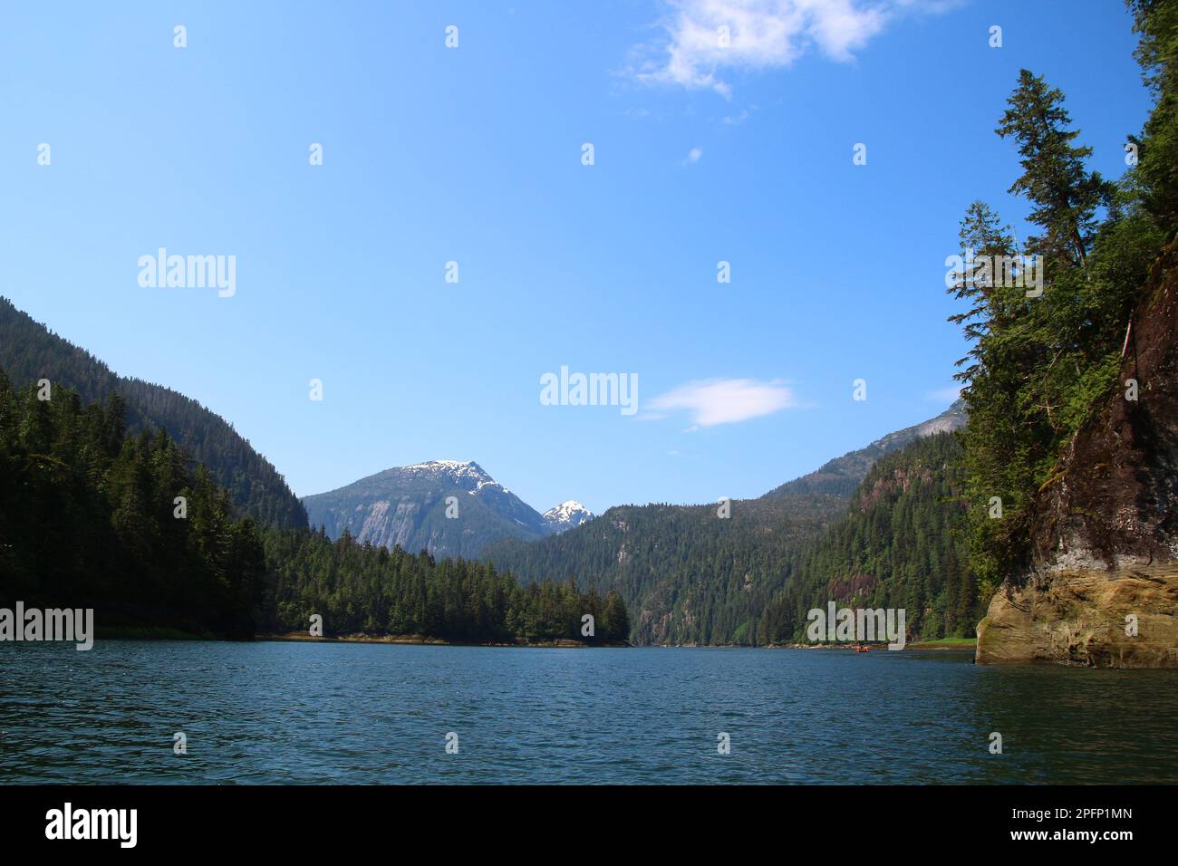 Alaska, Misty Fjords National Monument in the Tongass National Forest ...