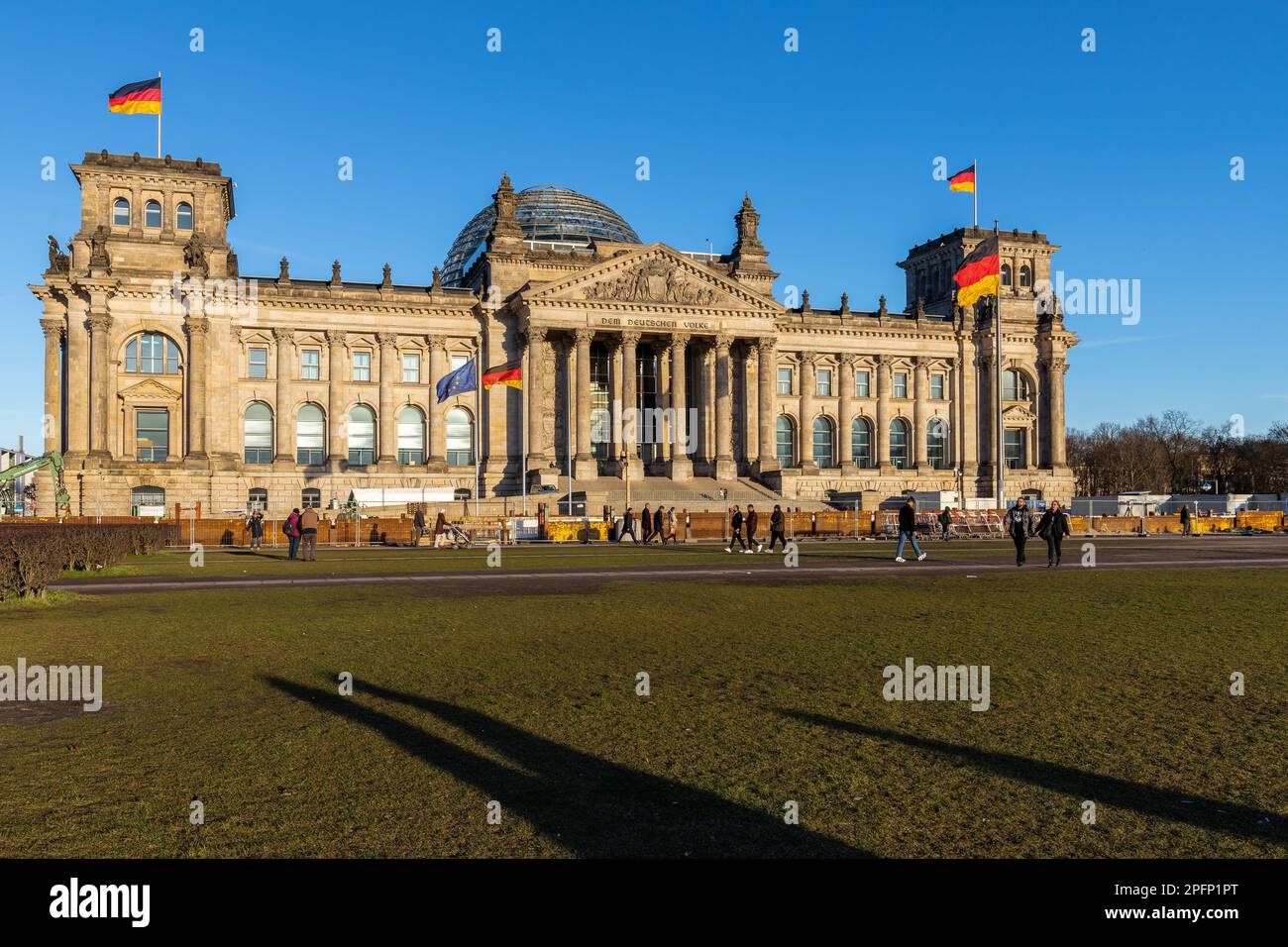 The Reichstag is a historic government building on Platz der Republik ...